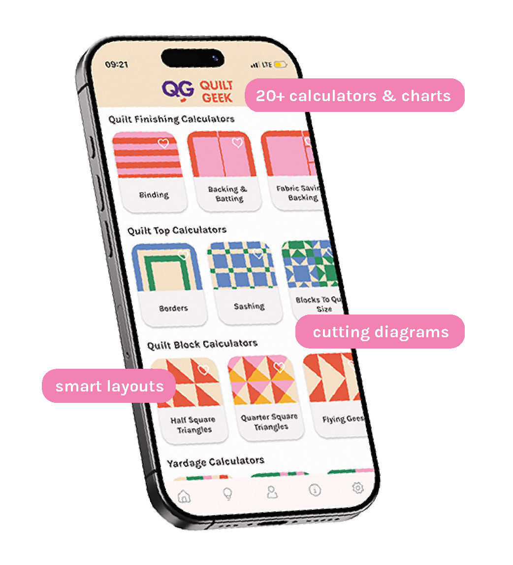 How to Piece a Quilt Backing + Quilt Backing Chart