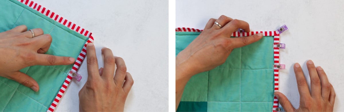 Sewing Binding on a Quilt: the Ultimate 4-Step Tutorial