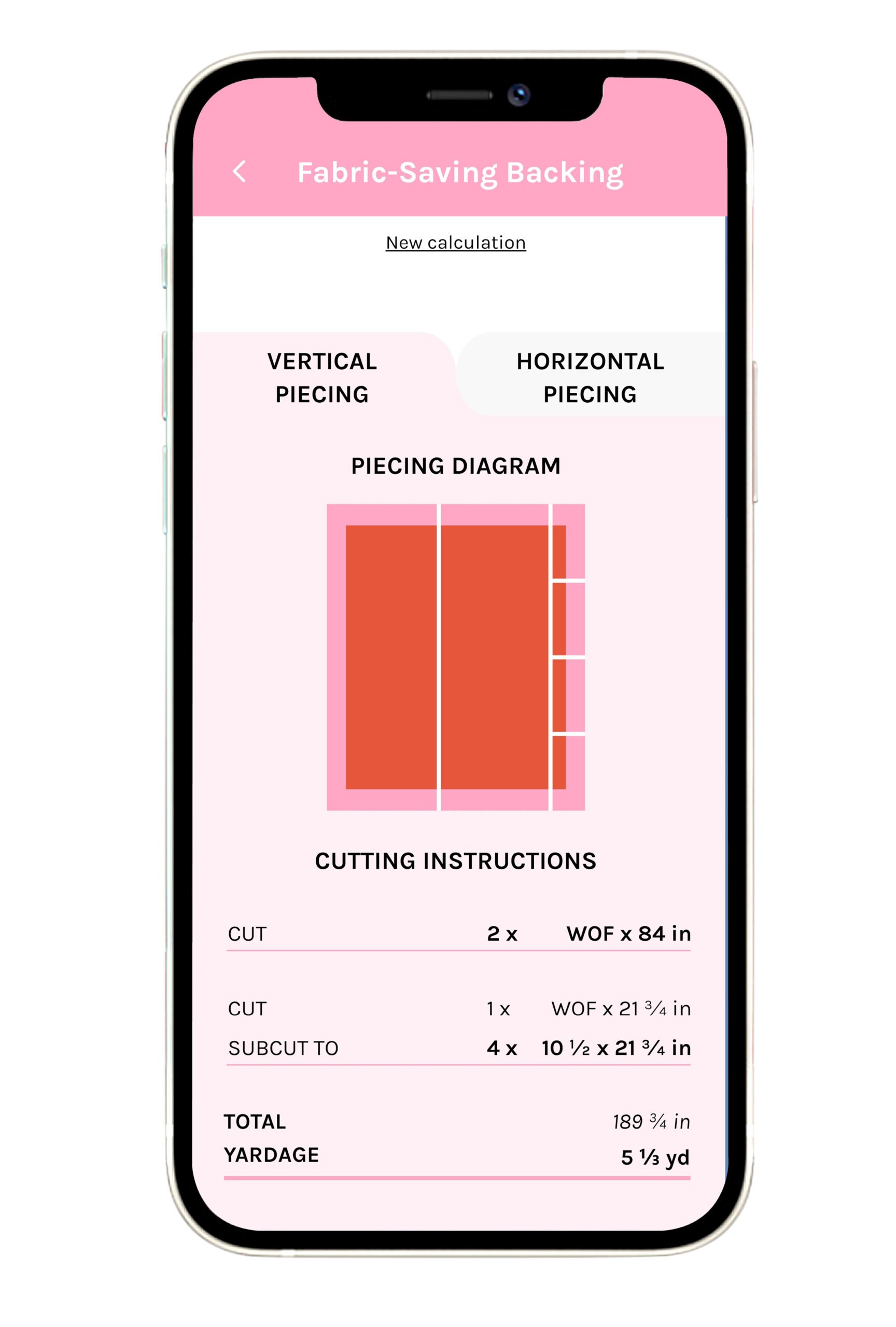 How to Piece a Quilt Backing + Quilt Backing Chart