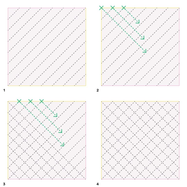 11 Straight Line Quilting Designs for your Walking Foot