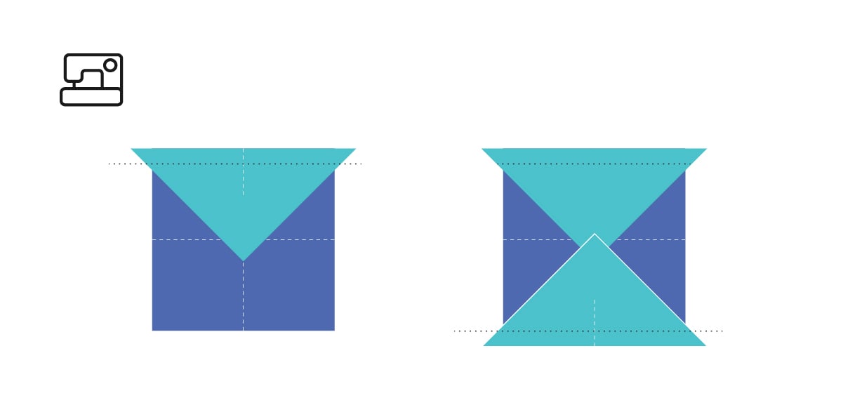 How To Make A Square in a Square Quilt Block | Designed to Quilt