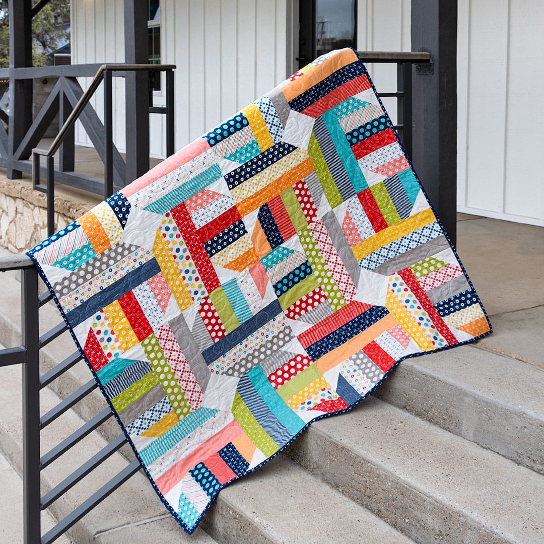 30+ Fantastic Jelly Roll Quilt Patterns | Designed to Quilt