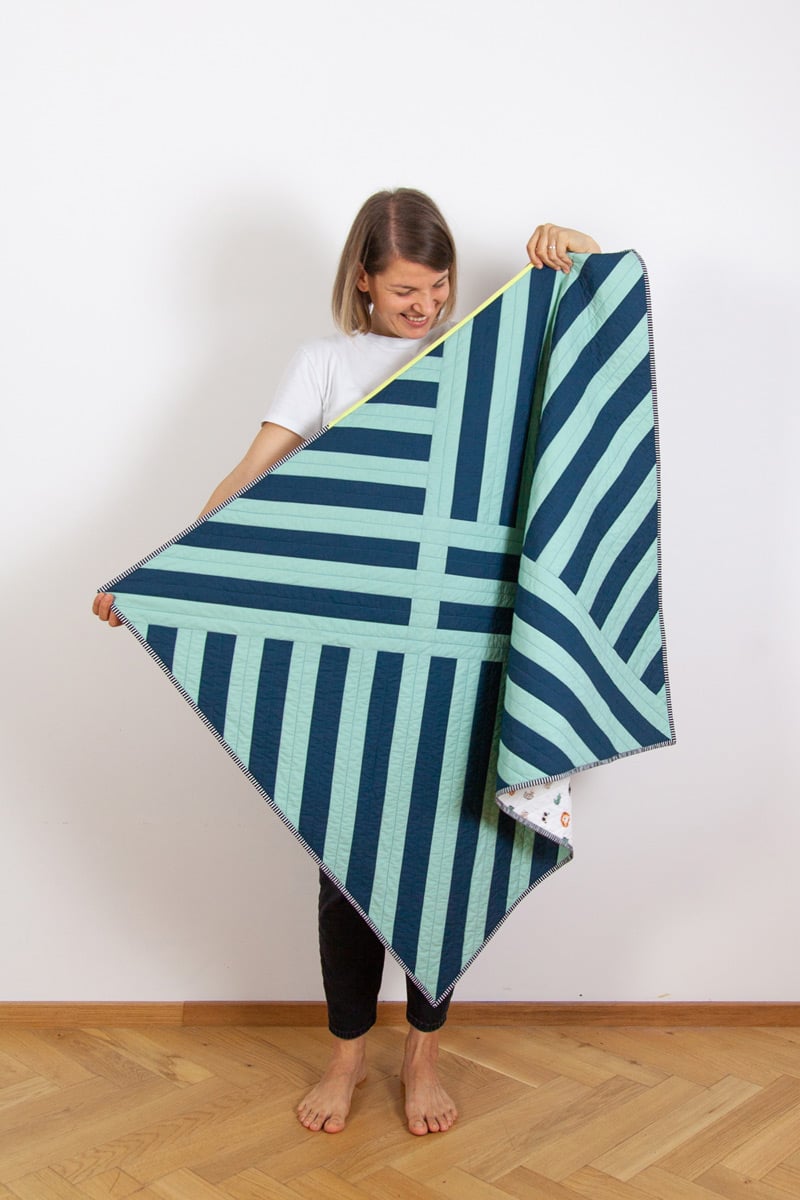 15 Modern Quilt Strip Patterns | Designed to Quilt