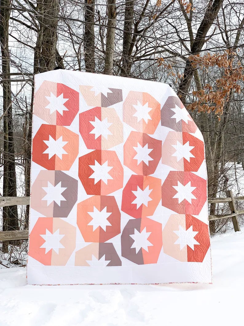 50+ Modern Star Quilt Patterns & Star Quilt Blocks