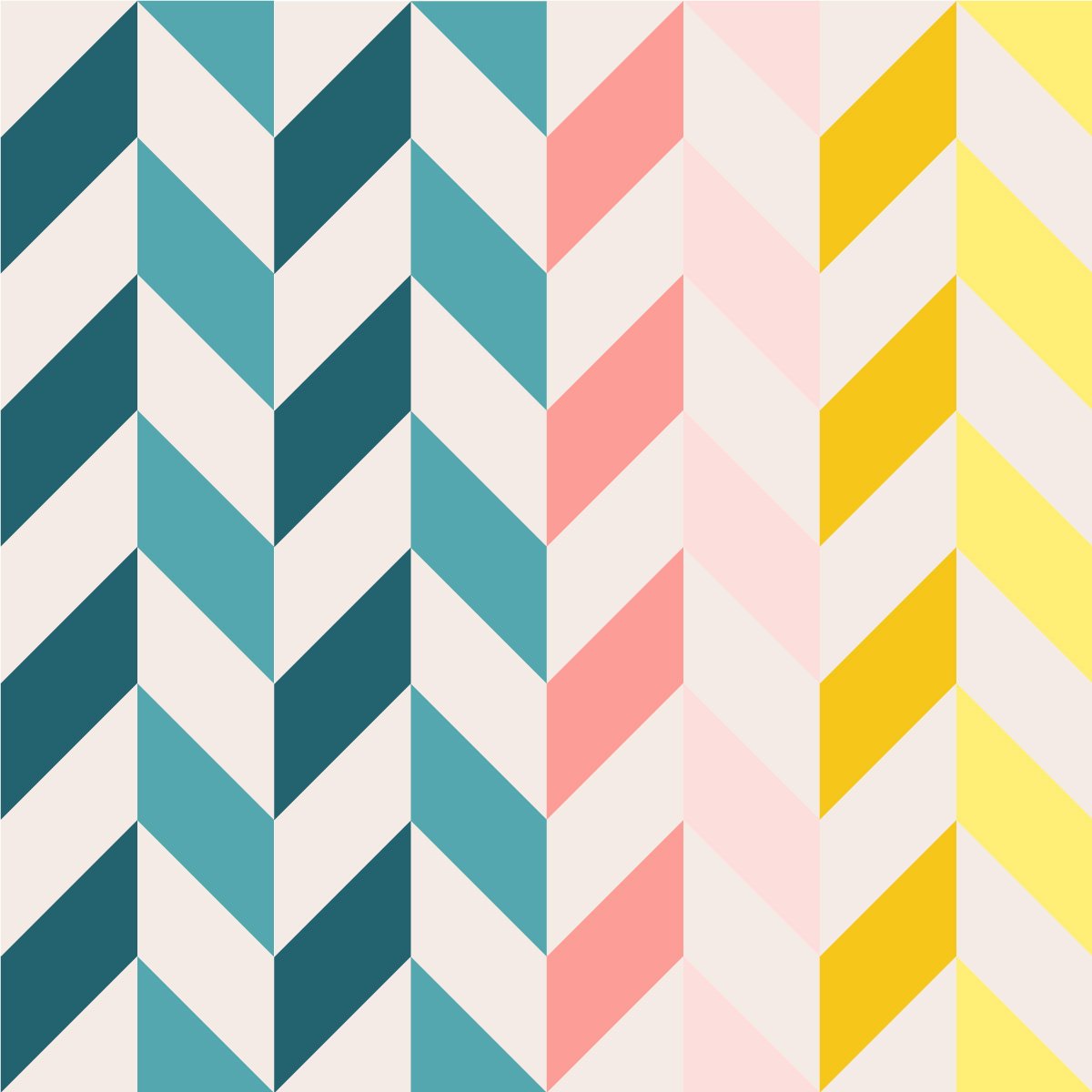 Free Modern Ombre Herringbone Quilt Pattern | Designed to Quilt
