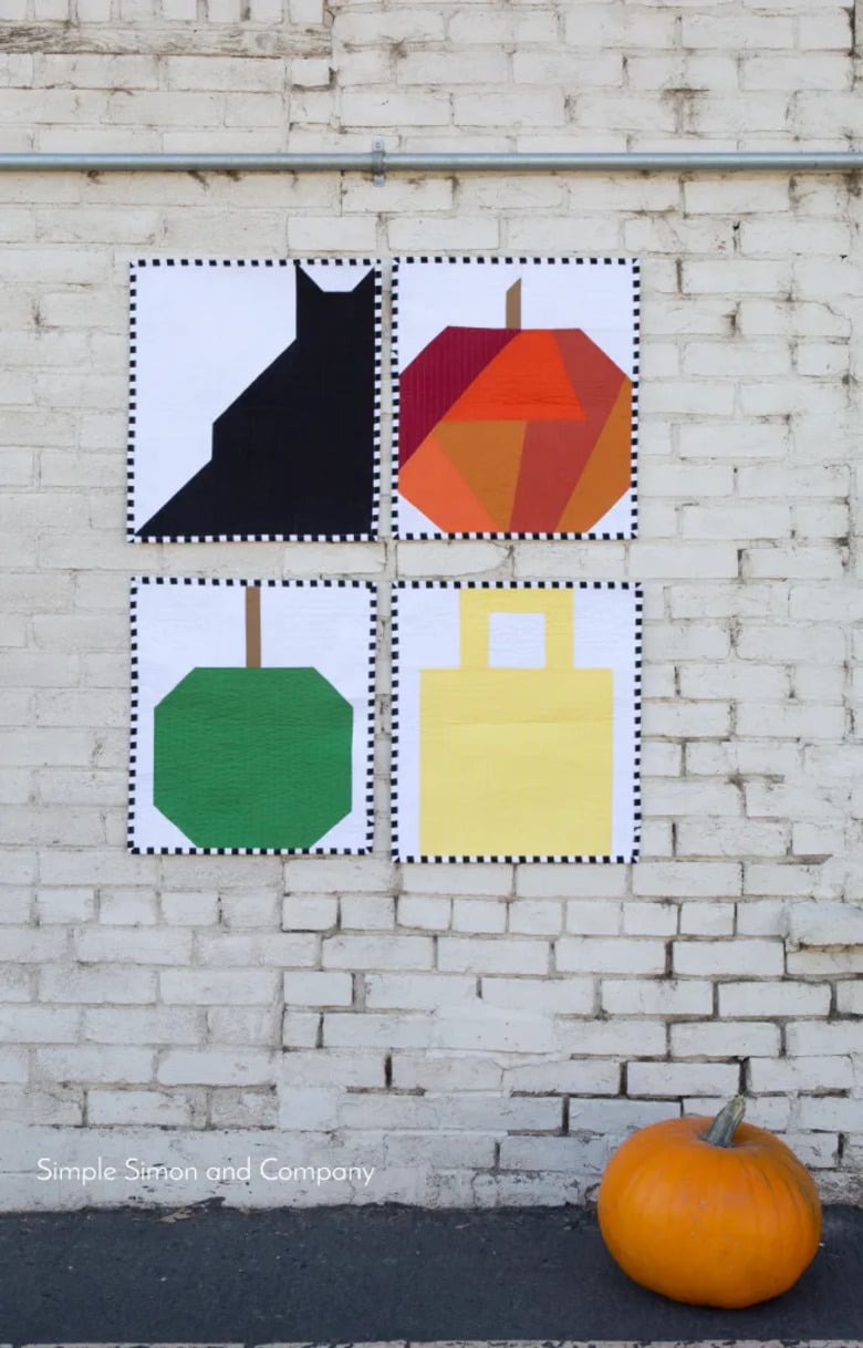 30+ Modern Halloween Quilt Pattern Ideas