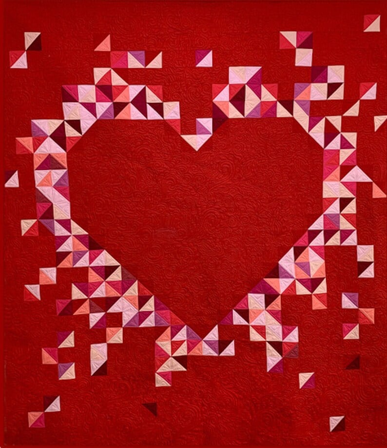 30+ Heart Quilt Patterns and Blocks You'll Fall in Love With