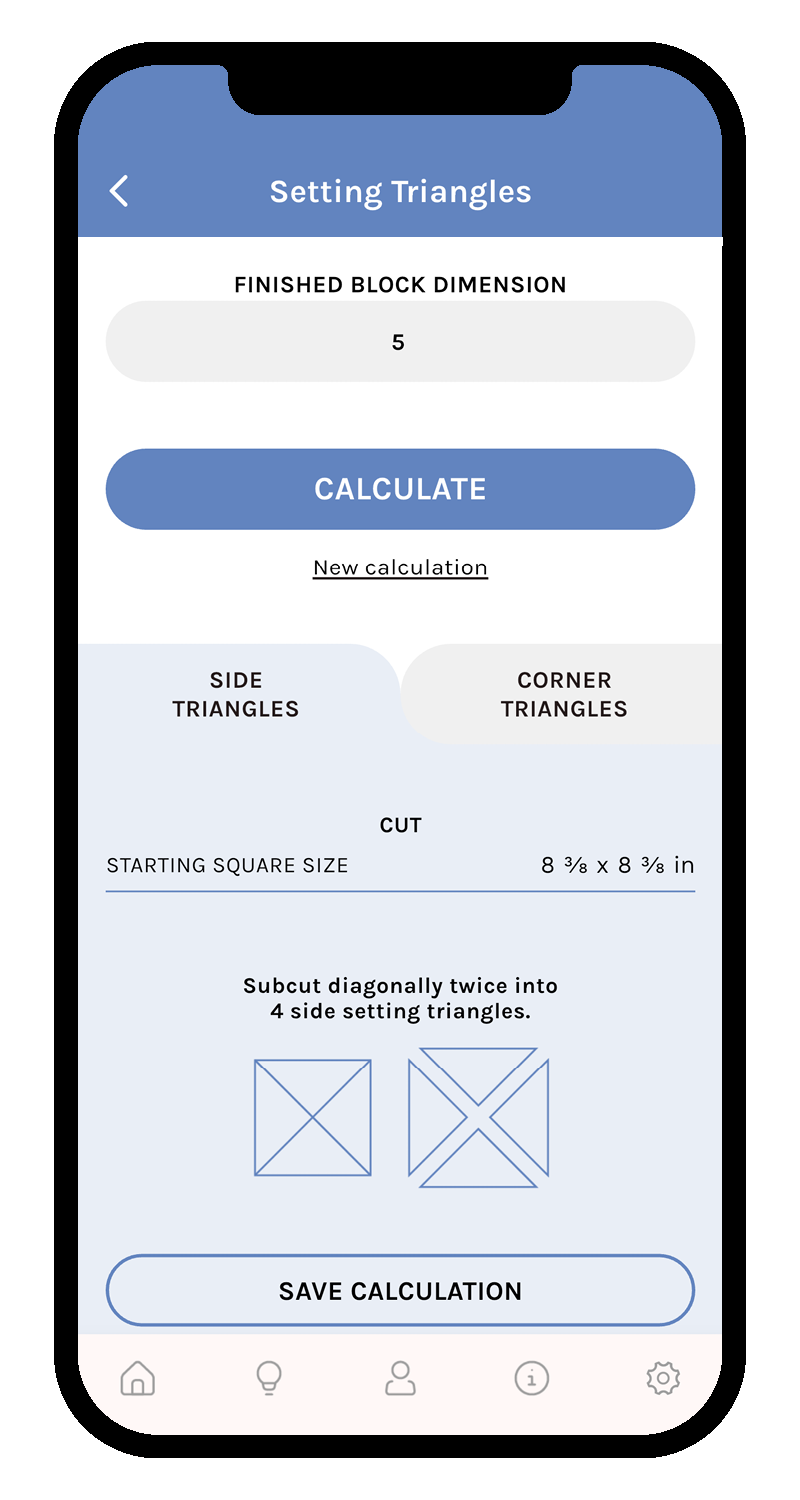 Setting Triangles for On-Point Quilts + How to Calculate Them ...