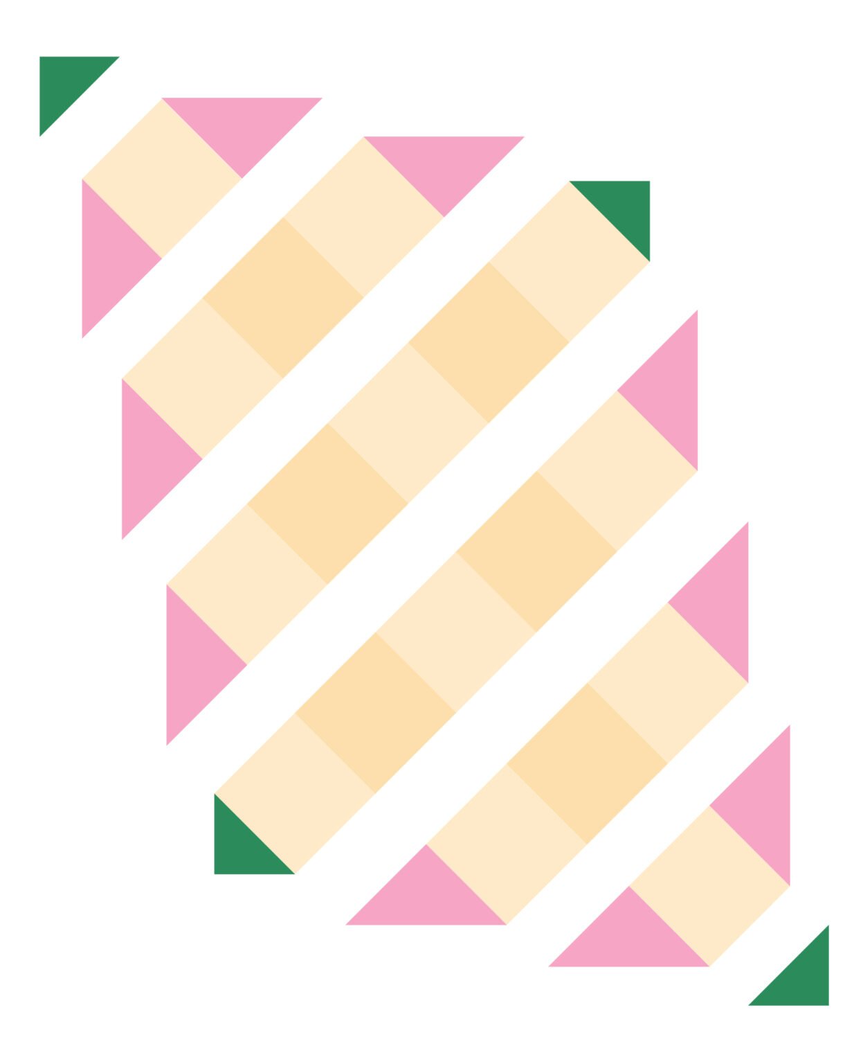 Setting Triangles for On-Point Quilts + How to Calculate Them | Designed to Quilt