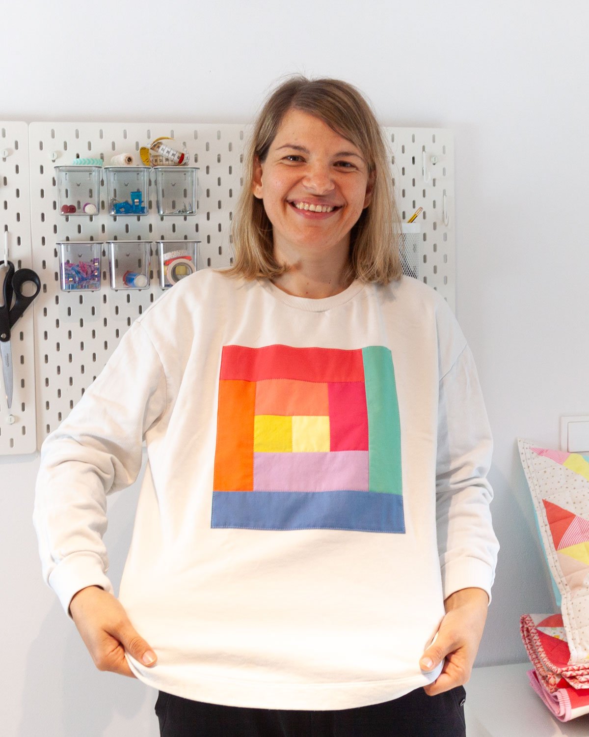 20+ Incredible Modern Log Cabin Quilt Pattern Ideas